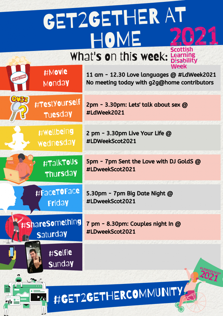 Learning disability week Scotland 2021 – get2gether